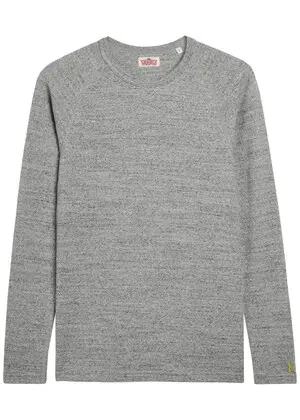 STRETCH FRAISE Ribbed Stretch-cotton T-shirt