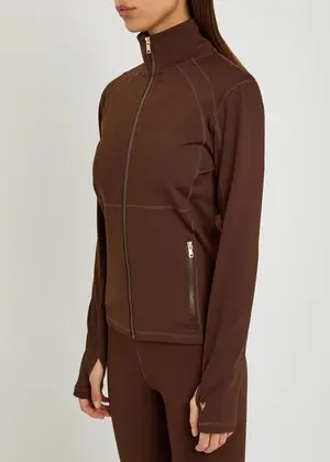 NOW YOU LIVE Stretch-jersey Jacket