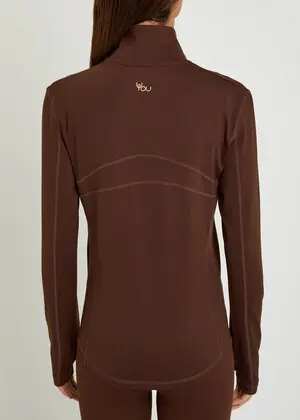 NOW YOU LIVE Stretch-jersey Jacket