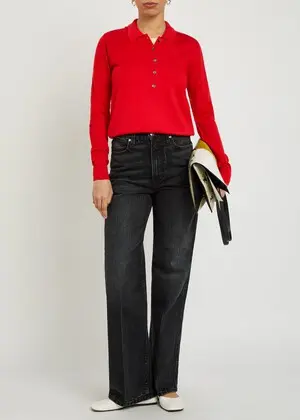 RÙADH High-rise Straight-leg Jeans