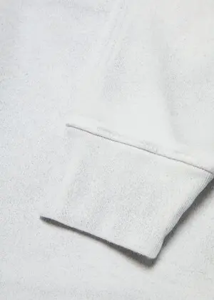 Stone Island Logo Hooded Cotton Sweatshirt