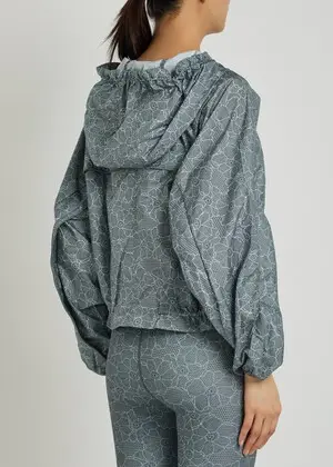 Stella McCartney Adidas X Printed Hooded Shell Jacket