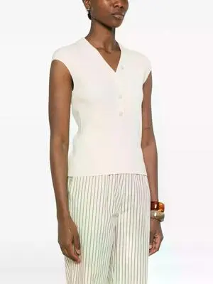 YERSE Sleeveless Cardigan
