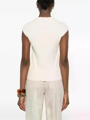 YERSE Sleeveless Cardigan