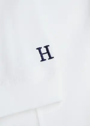 STRETCH FRAISE Ribbed Stretch-cotton T-shirt