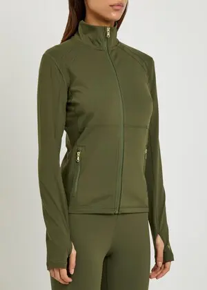 NOW YOU LIVE Clayton Stretch-jersey Jacket