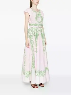Giambattista Valli Floral Print Dress