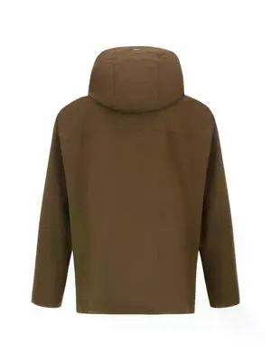 Herno Flap-pocket Hooded Jacket - Brown