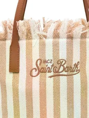 MC2 SAINT BARTH Striped Beach Bag