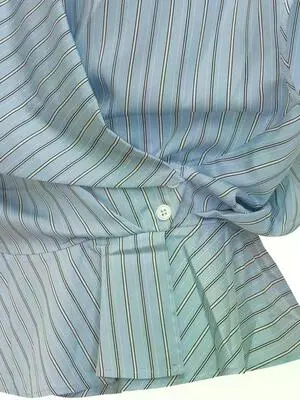 IRO PARIS Striped Button Top