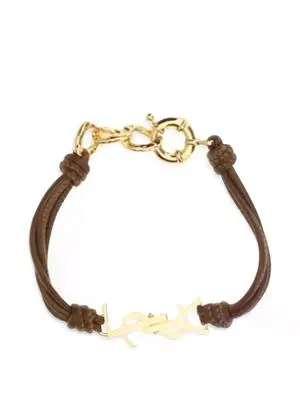 Saint Laurent Logo-plaque Bracelet
