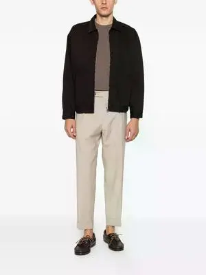 BERWICH Chiaia Pleated Cuffed Trousers - Neutrals