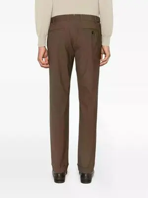 BERWICH Xretrolong Pleated Trousers - Brown