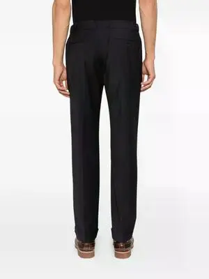 BERWICH Pleated Tailored Trousers - Black