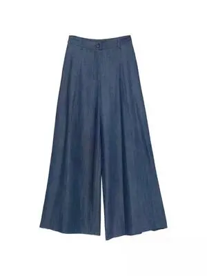 Imperial Belt-loop Palazzo Pants