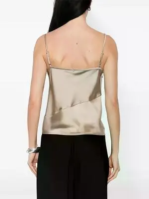 Imperial Cowl Neck Top - Neutrals