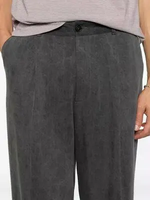 Imperial Pleated Trousers - Grey