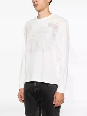Our Legacy Cruise Long-sleeve Printed T-shirt