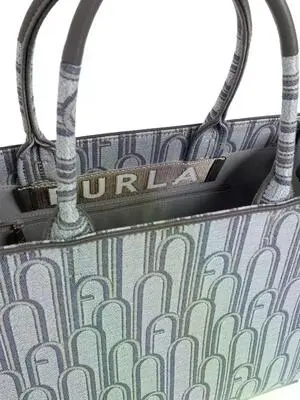 Furla Patterned Opportunity Tote Bag - Grey