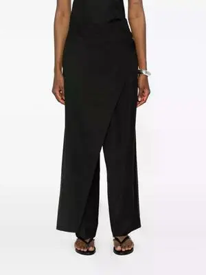 LA PISCINE Wrap Trousers