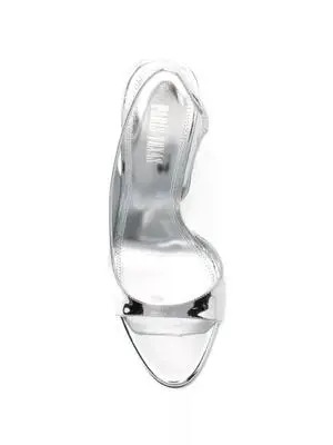 Paris Texas Stiletto-heel Sandals - Silver
