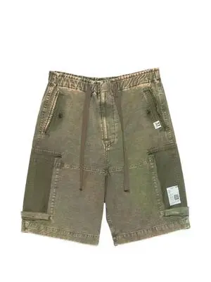 Mihara Yasuhiro Drawstring Cargo Shorts - Green