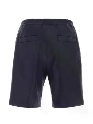 Zegna Elasticated Waist Shorts - Blue