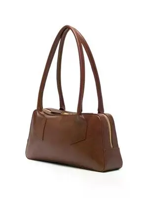N°21 Malibu Grained Shoulder Bag - Brown