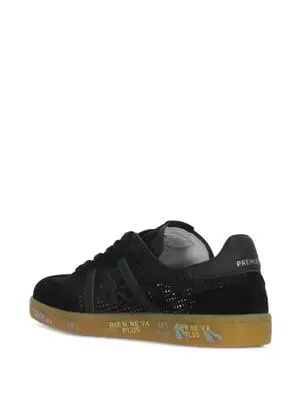 Premiata Bonnied 8201 Perforated Sneakers - Black