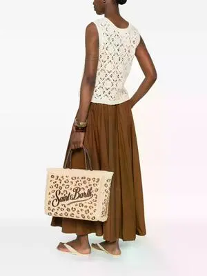 MC2 SAINT BARTH Colette Fringed Shoulder Bag