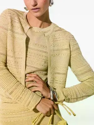 Liu Jo Openwork Knit Cardigan