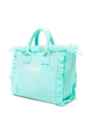 MC2 SAINT BARTH Fringe-detail Tote Bag - Blue