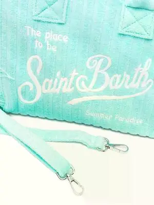MC2 SAINT BARTH Fringe-detail Tote Bag - Blue