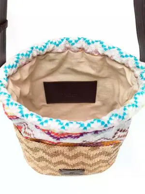 Missoni Zig-zag Bucket Bag - Neutrals