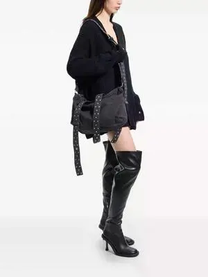 PROTÉMOA Studded Messenger Bag
