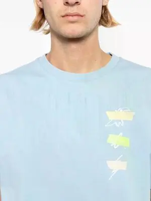 AGNES B. Logo-tape T-shirt