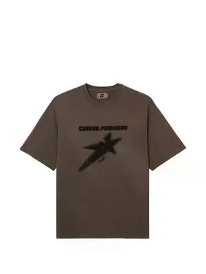 Izzue Graphic-print T-shirt - Brown