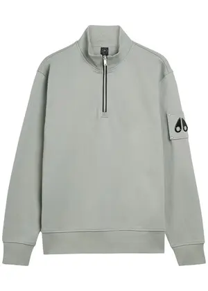 Moose Knuckles High Neck Sweatshirts Hoodies For Men