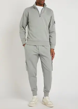 Moose Knuckles Hartsfield Half-zip Sweatshirt - Grey