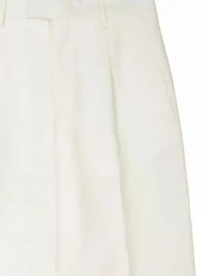 BRIGLIA 1949 Pleated Trousers - White