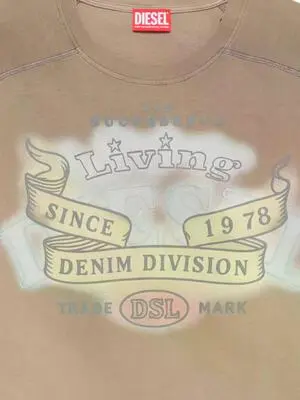 DIESEL® Graphic-print T-shirt - Brown