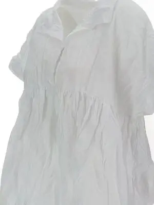 DANIELA GREGIS Aria Crinkled-cotton Shirt