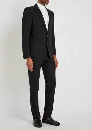 Dolce & Gabbana Martini Stretch-wool Suit - Black