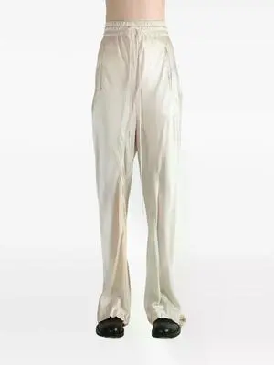 YEHUAFAN Drawstring Trousers - Neutrals