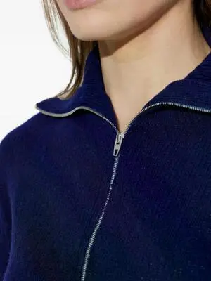 JIL SANDER Wide-collar Cardigan - Blue