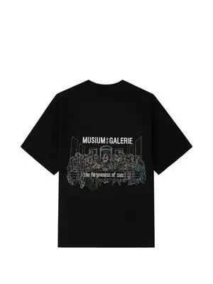 MUSIUM DIV. Printed T-shirt - Black