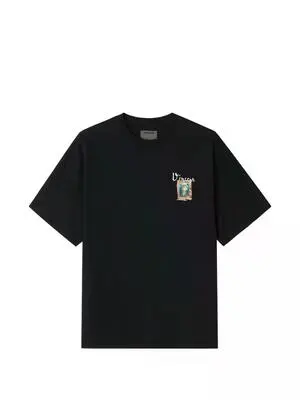 MUSIUM DIV. Painting Cotton T-shirt