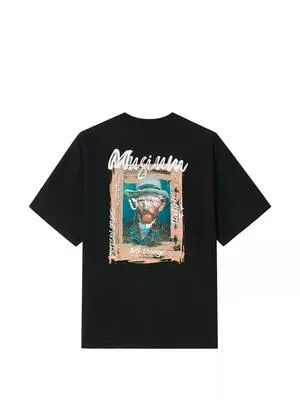 MUSIUM DIV. Painting Cotton T-shirt