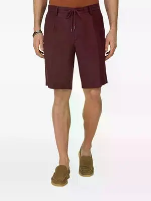 Boggi Milano Linen Drawcord Shorts