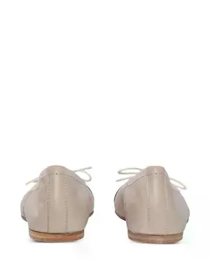 VIA ROMA 15 Bow-detail Ballet Flats